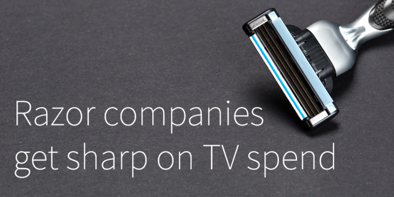 Razor Companies get Sharp on TV Spend