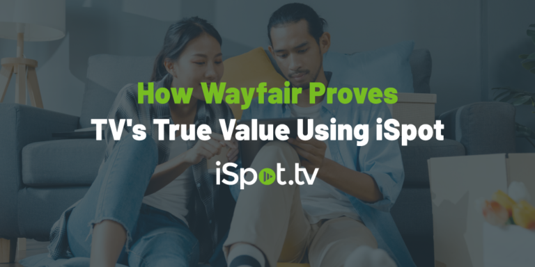 How Wayfair Proves TV’s True Value Using iSpot