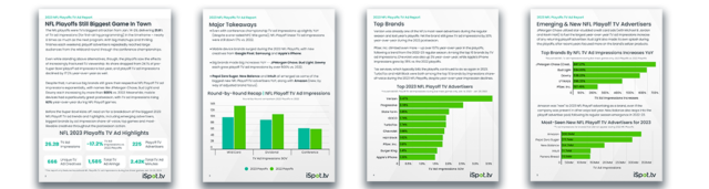 2023 NFL Playoffs TV Ad Report