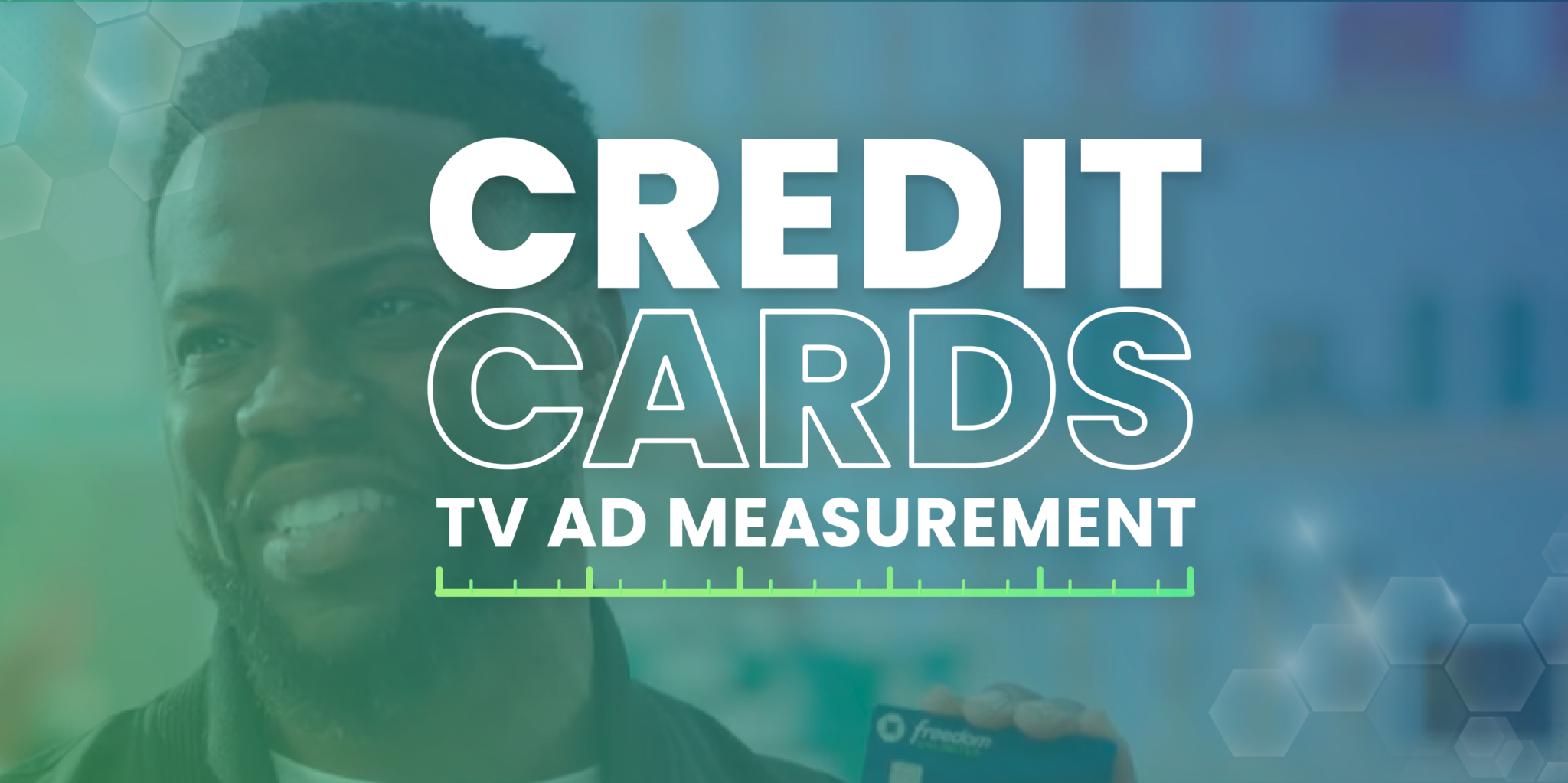 TV Ad Measurement Infographic: Credit Cards